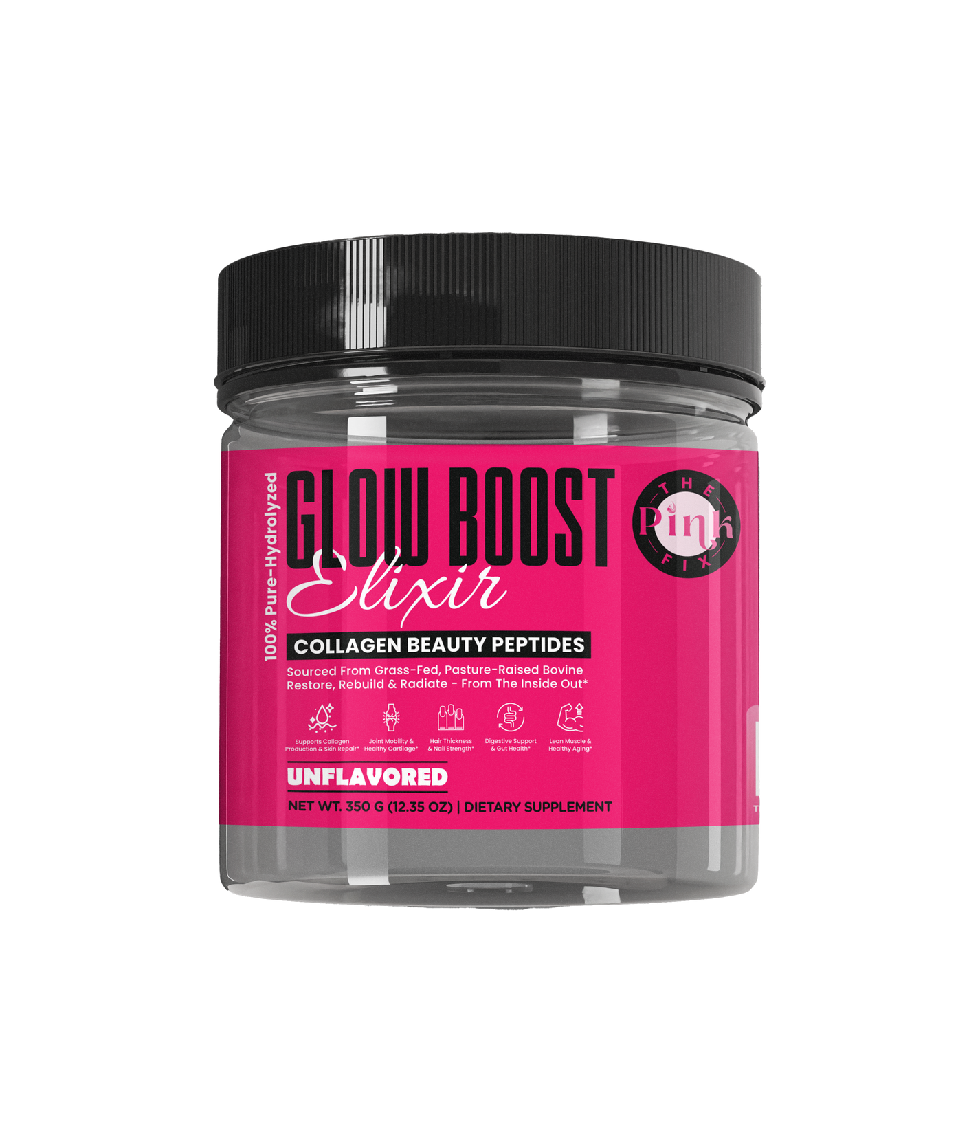 Glow Boost Elixir – Collagen Beauty Peptides* – The Pink Fix